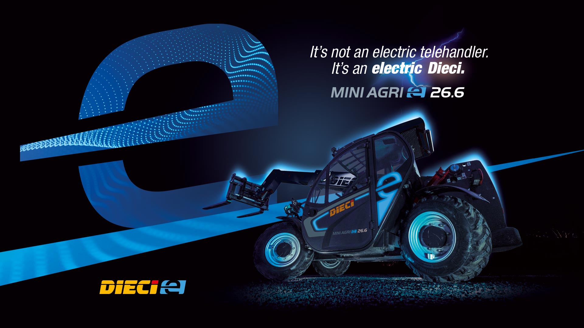 ELECTRIC TELEHANDLER-mini-agri-e - E-Dieci
