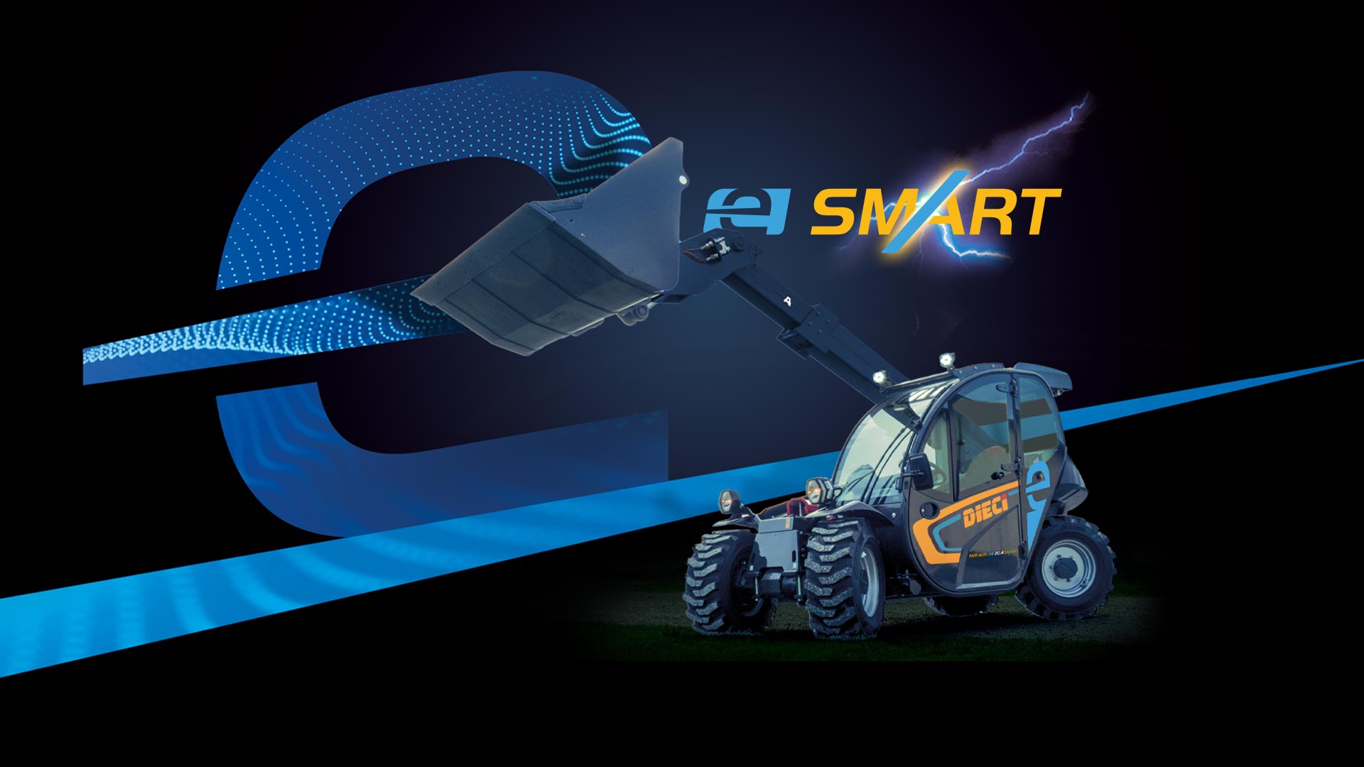 Electric telehandler e-smart - E-Dieci